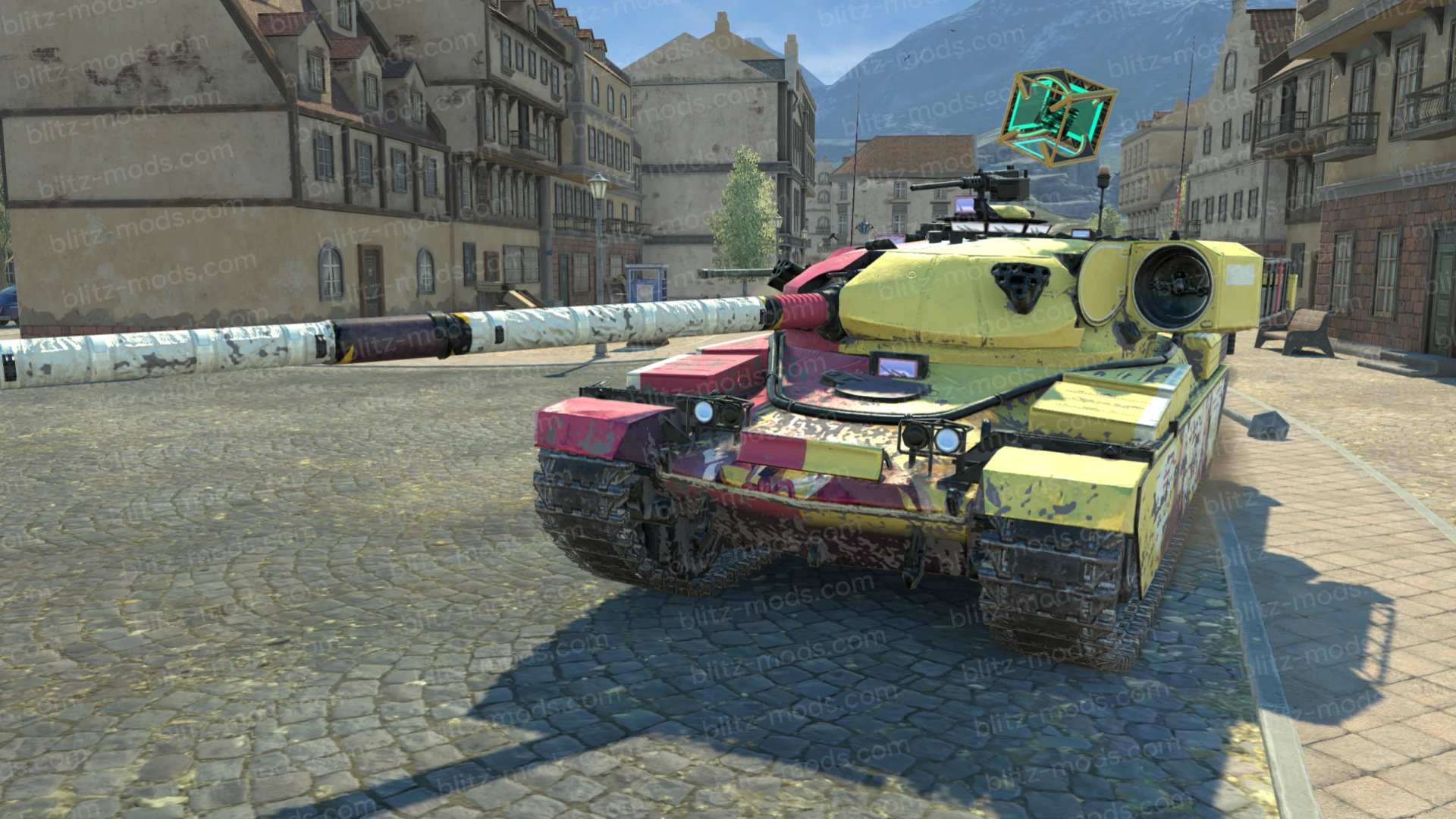 Download mod Skin "Sakura-落樱" for Chieftain Mk.6 (for Royal & Custodian ...