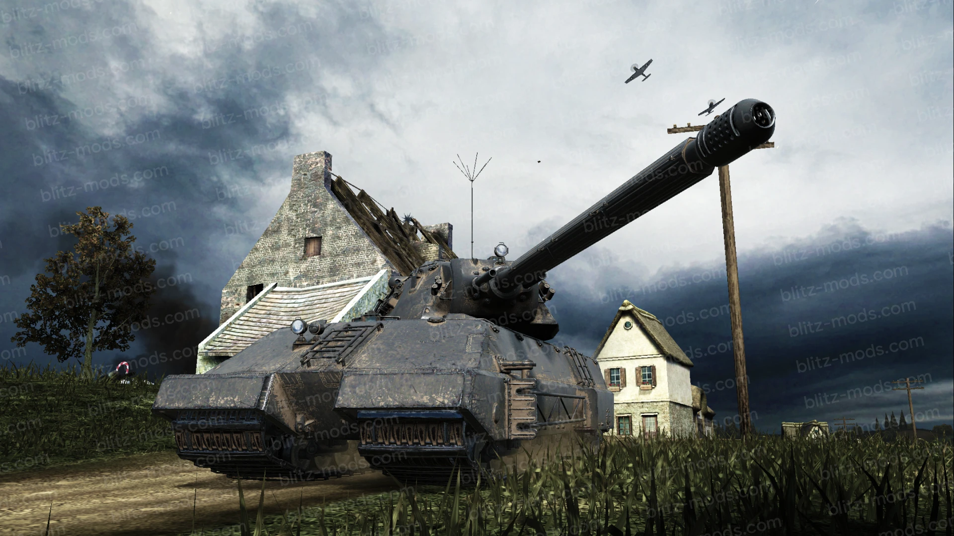 Download mod Remodeling Maus "Taschenratte" (WOT tier11 HT) for WoTBlitz