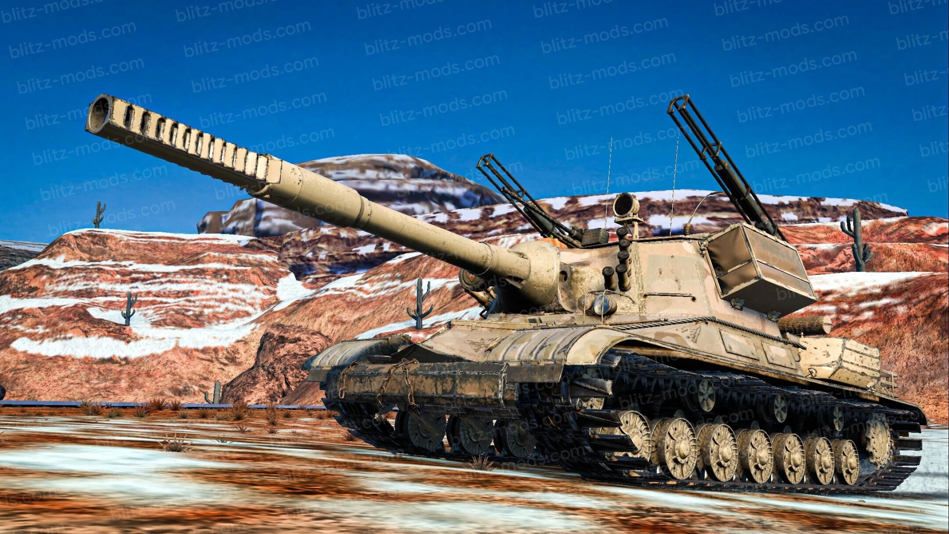 Download mod Remodeling Object268 "4" for WoTBlitz