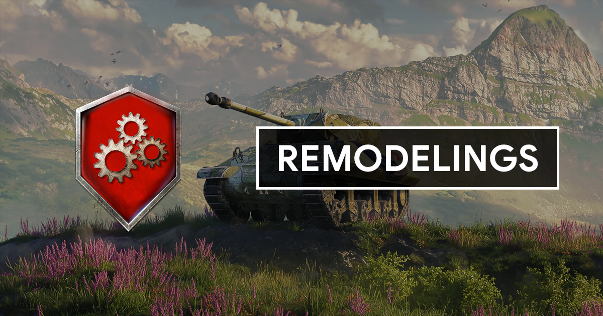 Remodelings - Download for World of Tanks Blitz