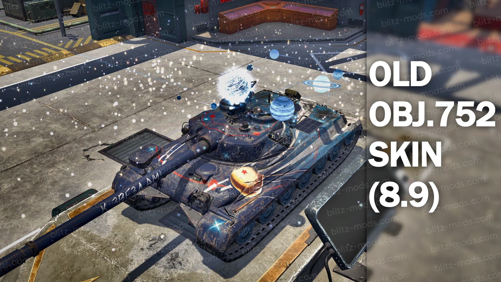Download mod Old "Stargazer" Skin for WoTBlitz