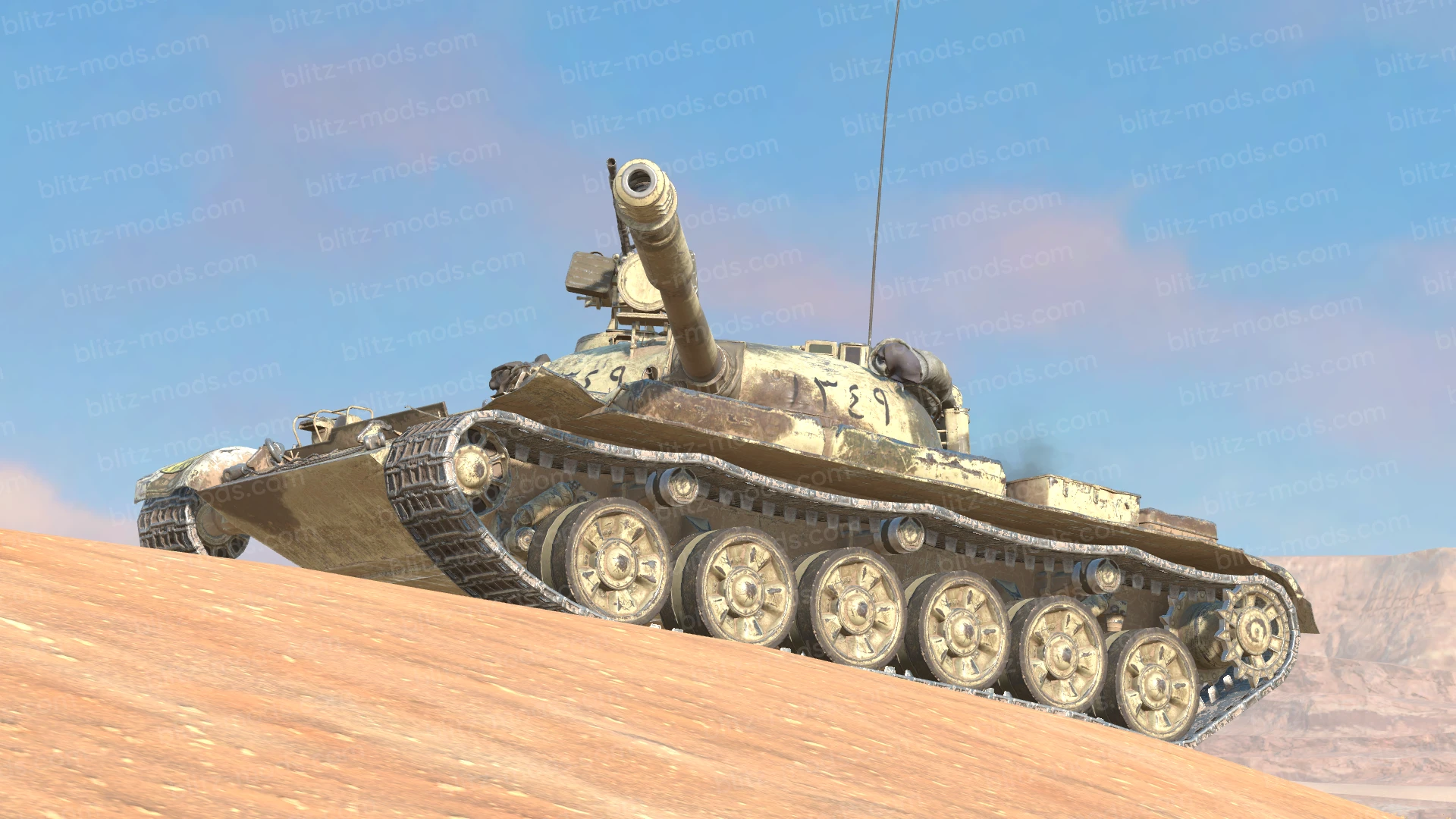 Download mod Remodeling Obj. 140 "Sekhmet" for WoTBlitz
