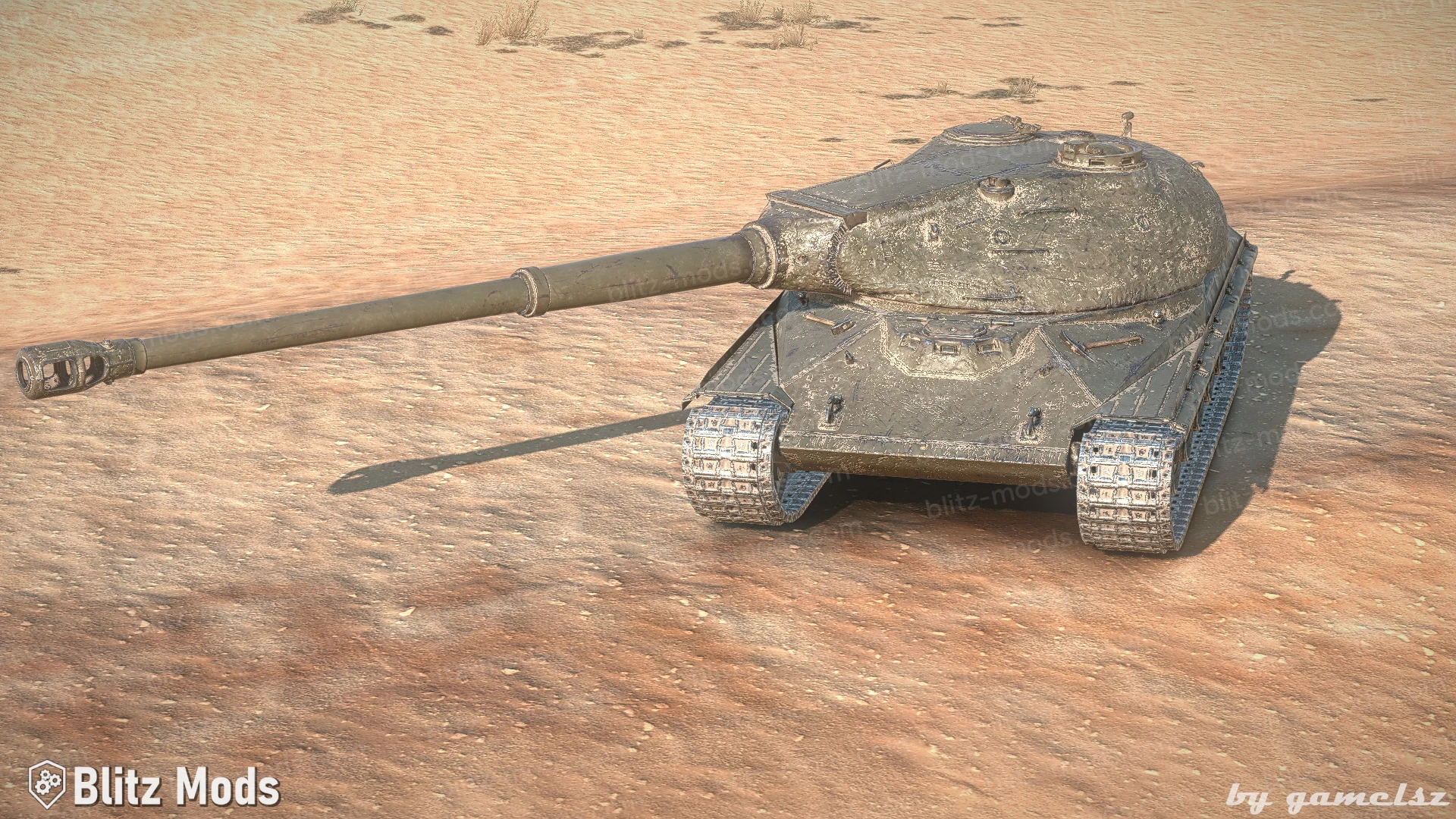 Download mod Remodeling 60TP "Skinhead" for WoTBlitz